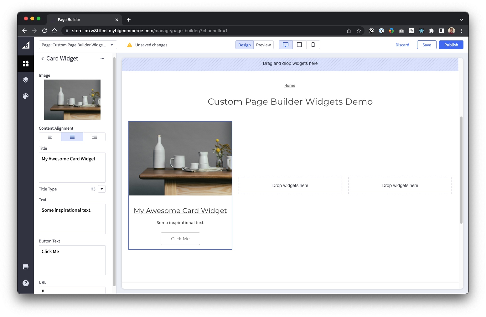 How to create custom Page Builder Widgets to supercharge your BigCommerce store